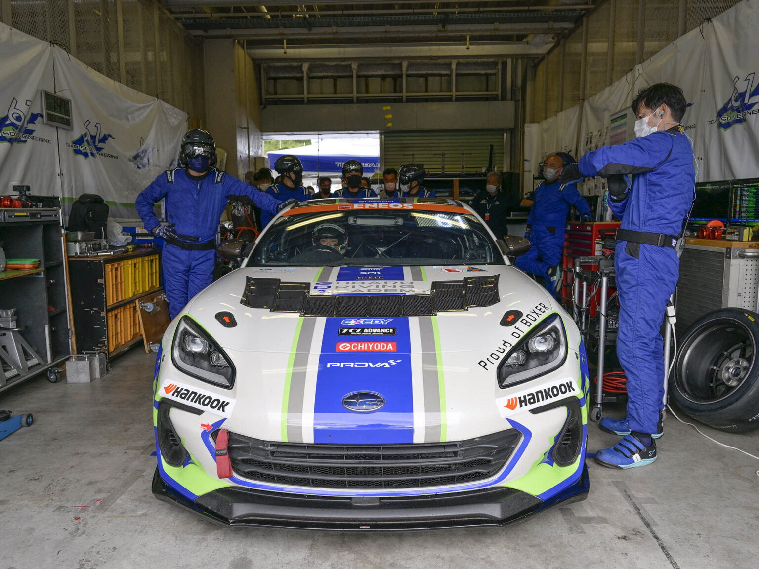 SUBARUチーム「#61 Team SDA Engineering BRZ CNF Concept」スーパー耐久シリーズ2022レーステクニカルスポンサ－契約締結 – 谷川油化興業株式会社