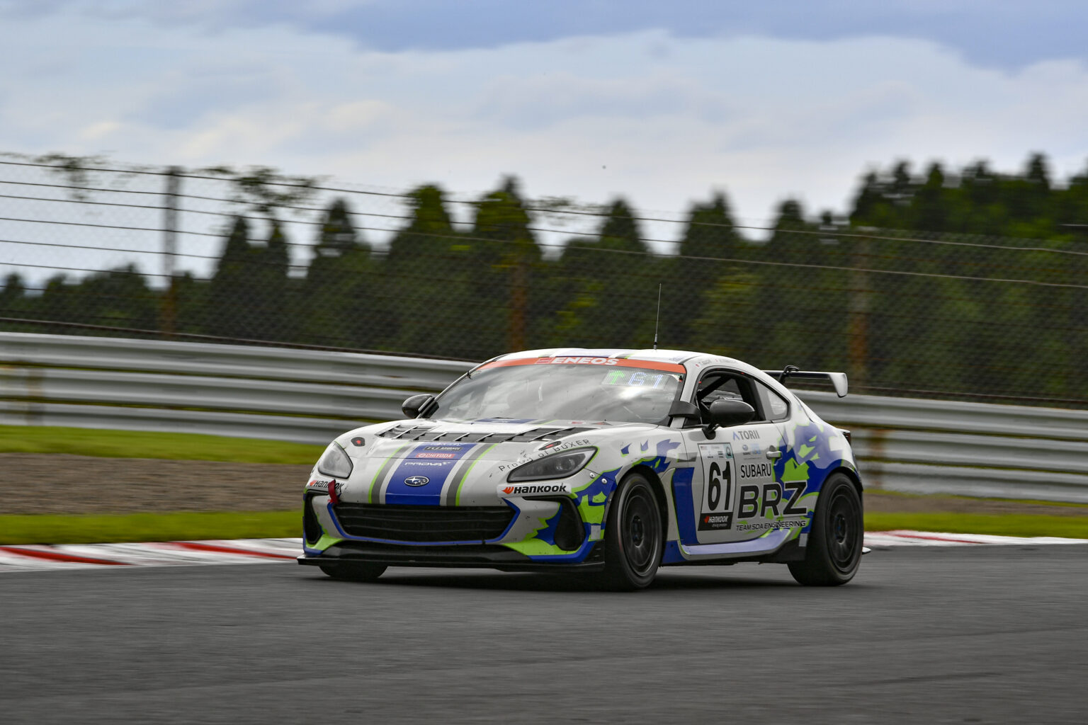 SUBARUチーム「#61 Team SDA Engineering BRZ CNF Concept」スーパー耐久シリーズ2022レーステクニカルスポンサ－契約締結 – 谷川油化興業株式会社
